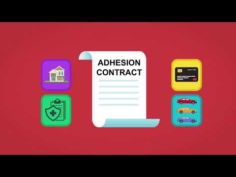 The Enforceability of Adhesion Contracts