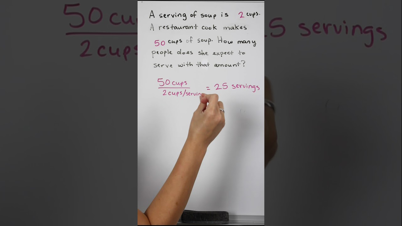 Easiest way to Solve Word Problems with Fractions #mathtips (full video in description)