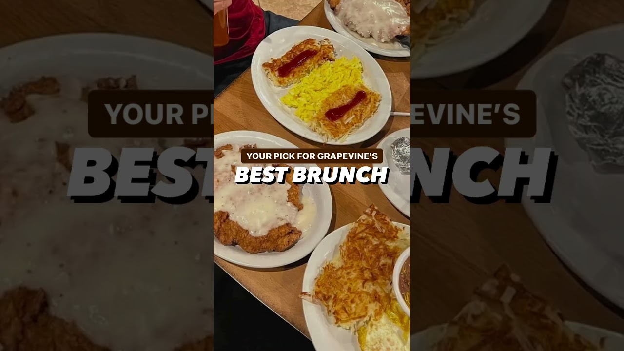 Your Pick for Grapevine's Best Brunch is...Old West Cafe! | Grapevine, Texas | Breakfast Spots