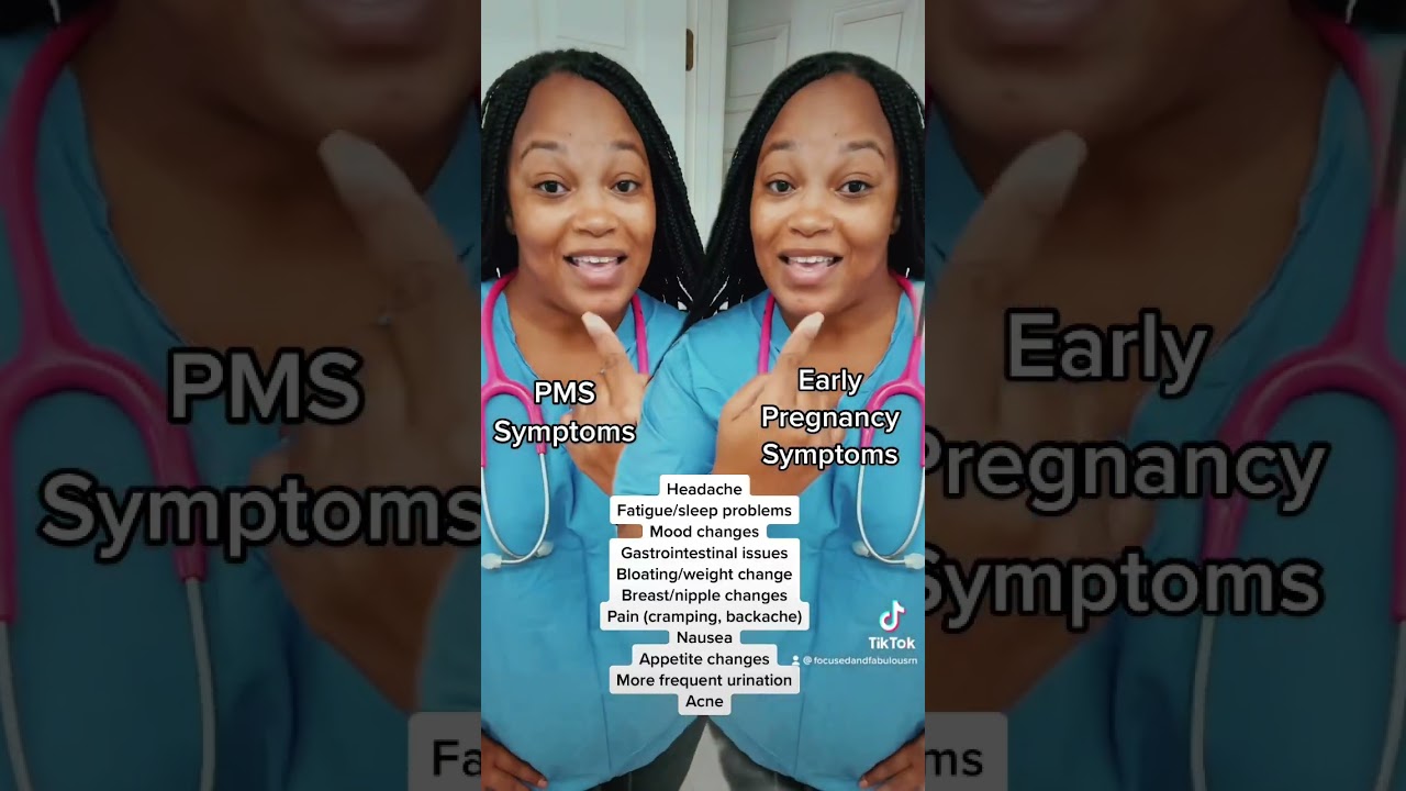 Early Pregnancy Symptoms vs PMS Symptoms