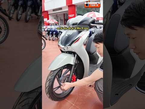 Honda SH 160i 2025 & khoá mini chống trộm #top5 #khoamini #shorts #khoachongtrommini #hondash160i