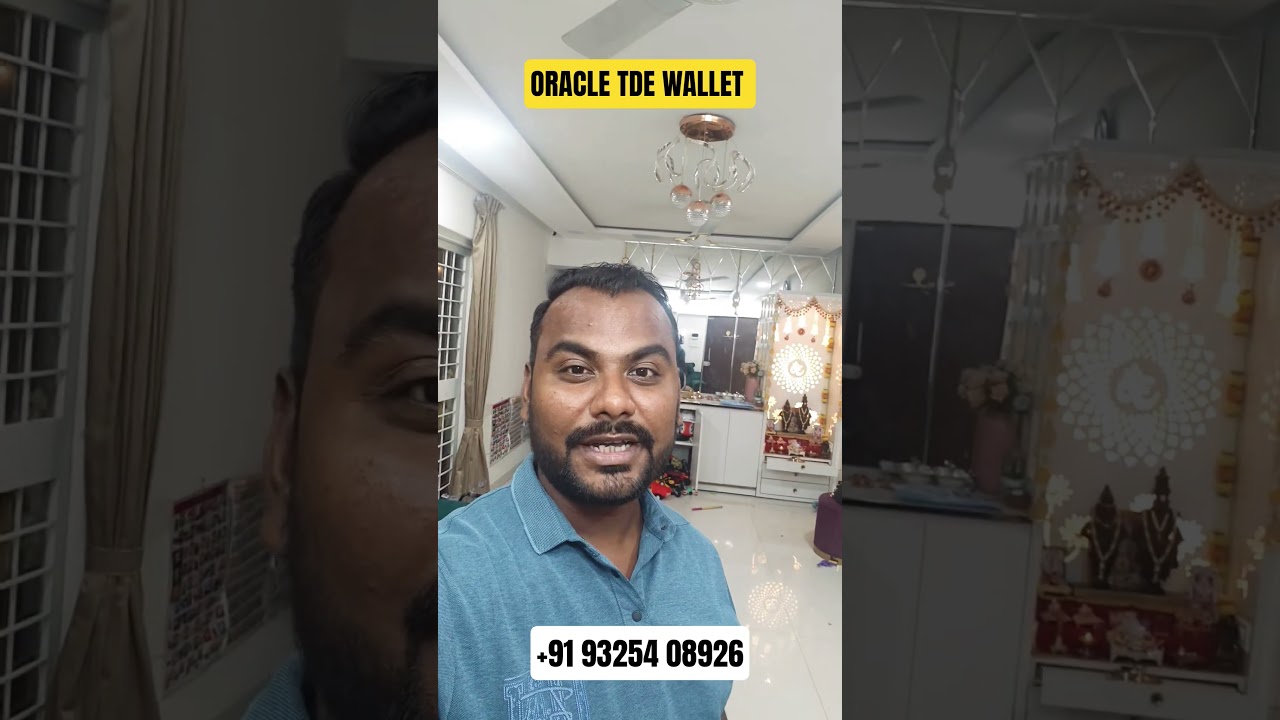 Oracle TDE Wallet | Database Security #learnomate #databasemanagement