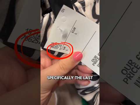 🤯 The secret TK Maxx Codes revealed! #savinghacks #deals #tkmaxx #hotukdeals #fyp #viral