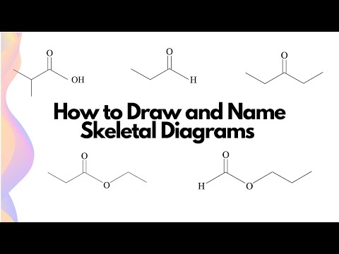 How to Draw and Name Skeletal Diagrams // HSC Chemistry