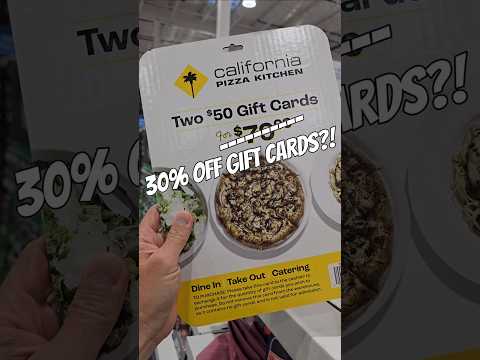 Costco With Discounted Gift Cards!!