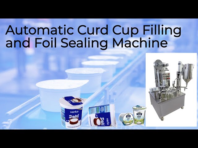 Filling Machine - Affordable Dahi Cup Filling Machine Manufacturer from ...