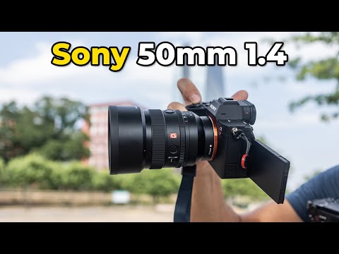 Sony 50mm f/1.4 GM: Compact bright lens (SEL50F14GM)