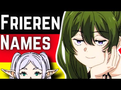 Frieren | ALL German Names explained