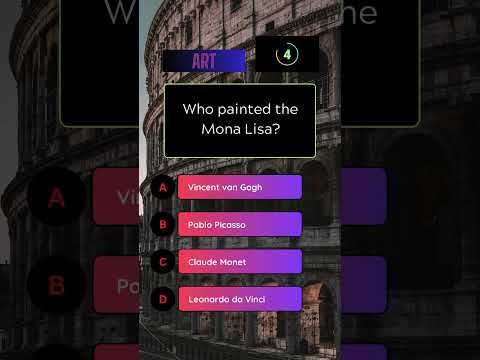 ðïž 1 Question Art Quiz! ð¯ Are You a True Art Lover? #ArtTrivia #QuizTime #art #trivia #quiz #learn