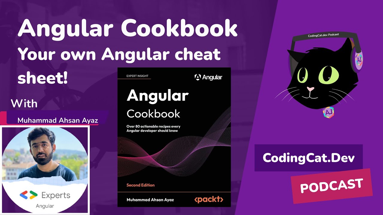 Your own Angular cheat sheet with the Angular Cookbook 2nd Edition