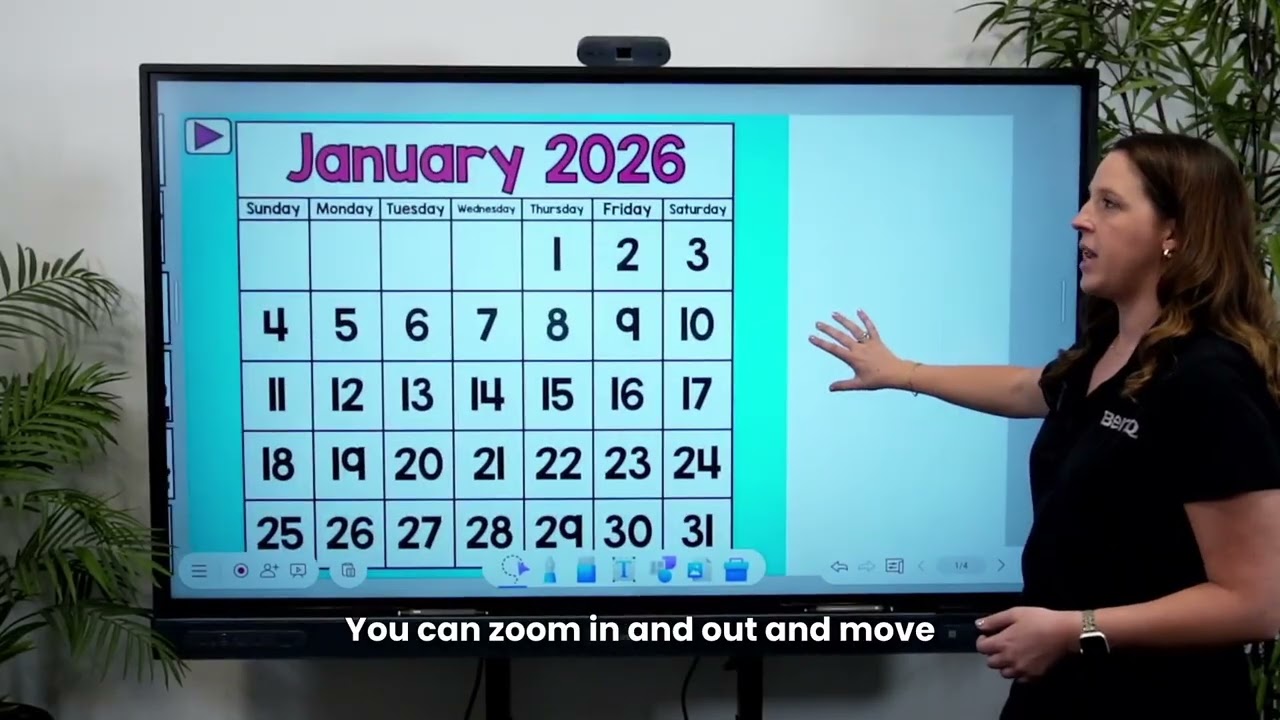 New Year, New Slides: Ring In 2026 with Google Slides Magic on Your BenQ Board