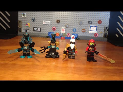 Hero Unagami, Scuba Skybound Kai & More Customs (Lego Ninjago Figbarf #45)