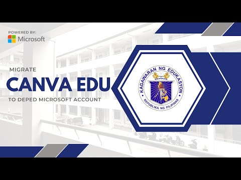 Migrate Canva designs to DEPED Microsoft 365 account (Canva Edu)
