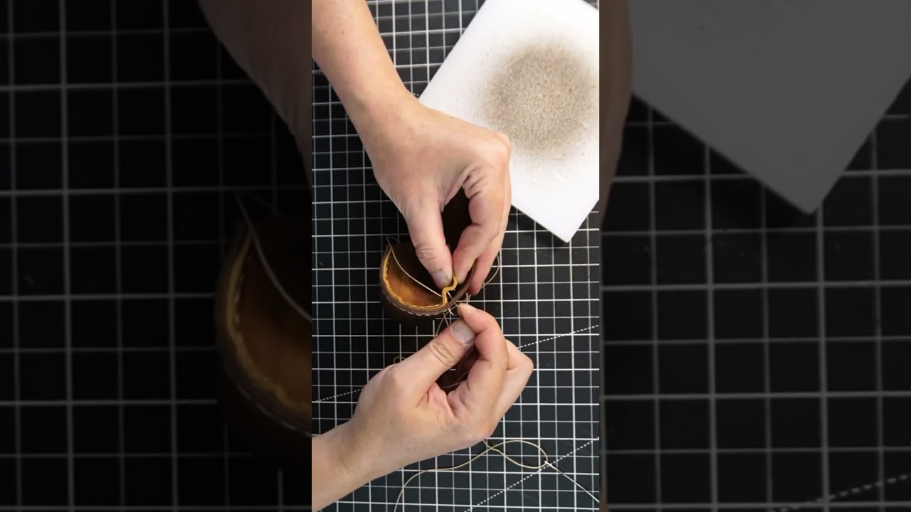 Leather and Fabric Pin Cushion - Free PDF Pattern and Video Tutorial