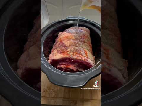 Slow cooked beef brisket