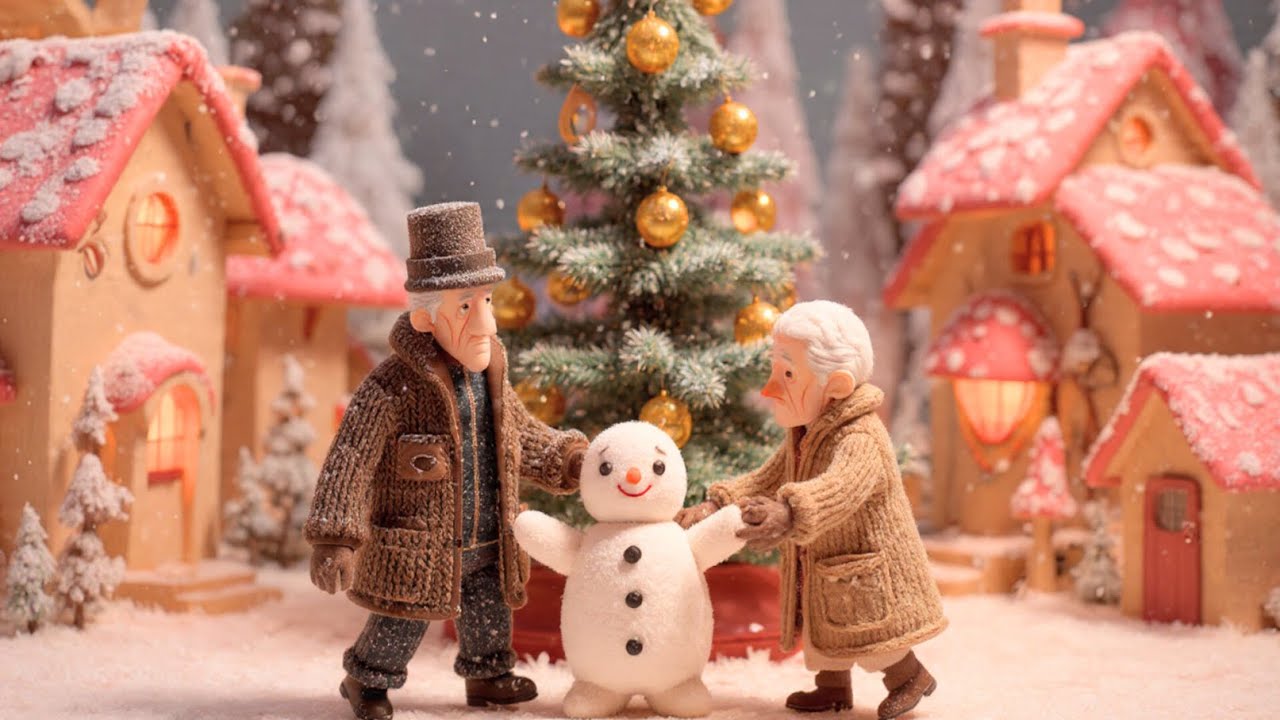 AI Christmas Video – Wooden Christmas Dreams | 4K Surreal Art