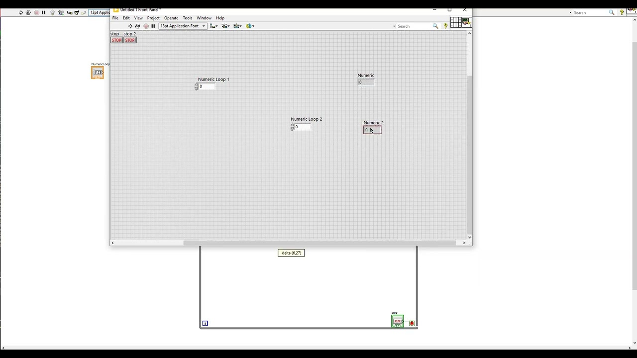 LabView Basic 1: LabView - Parallel Processing two loops