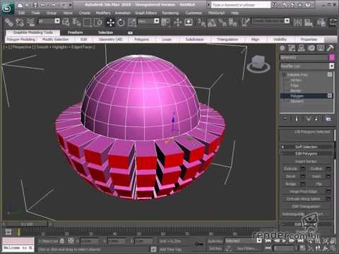 M3A6 - Editable objects - Editing primitives Video Lecture - 3DS MAX - Architecture Design ...