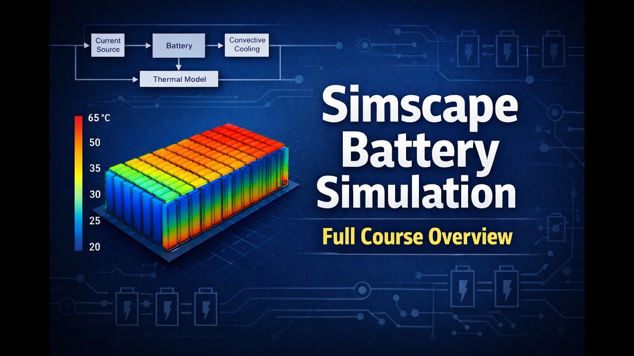 Simscape Battery Simulation — Multi-Domain Modeling | Complete Course Overview