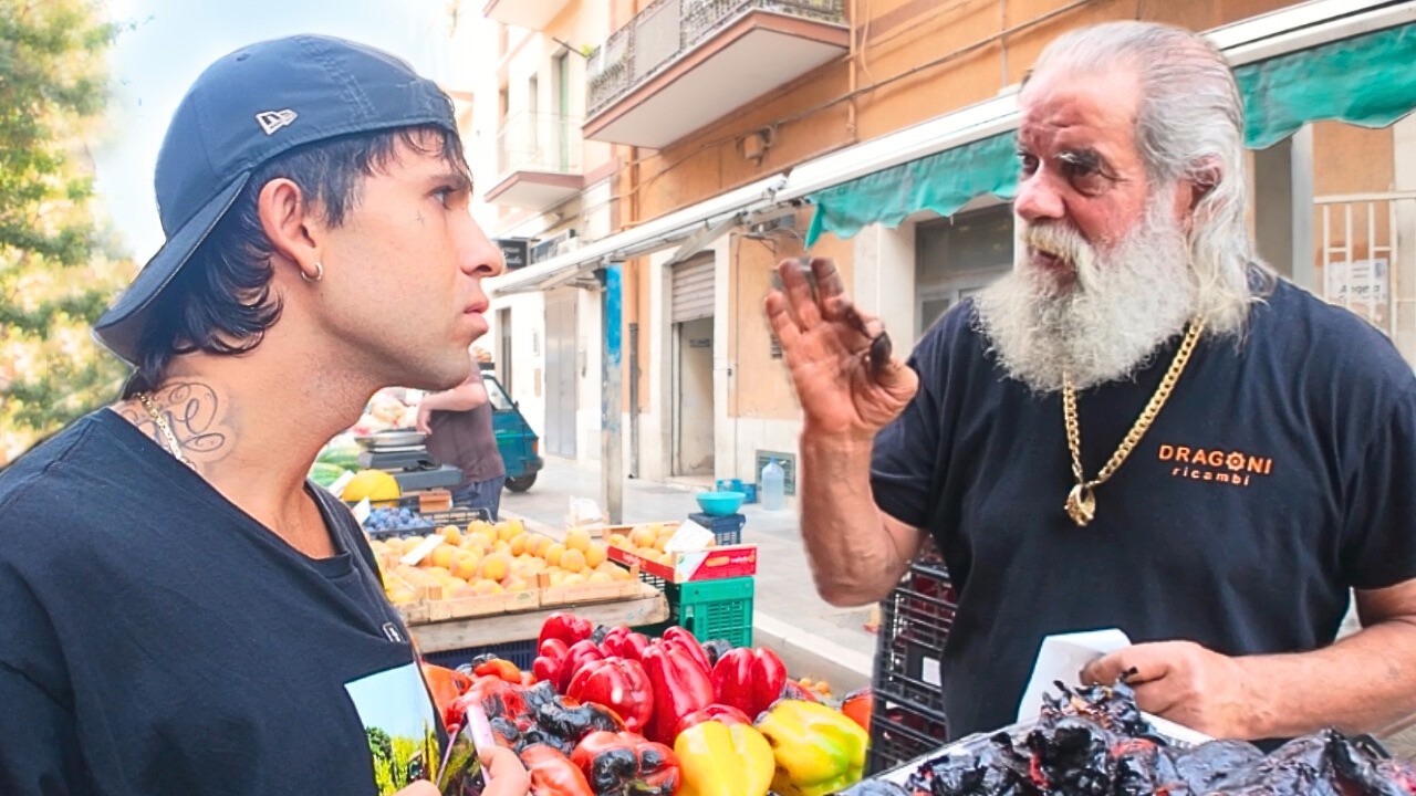 Inside The Cheapest Market in Europe - Foggia, Italy (Mercato Rosati)