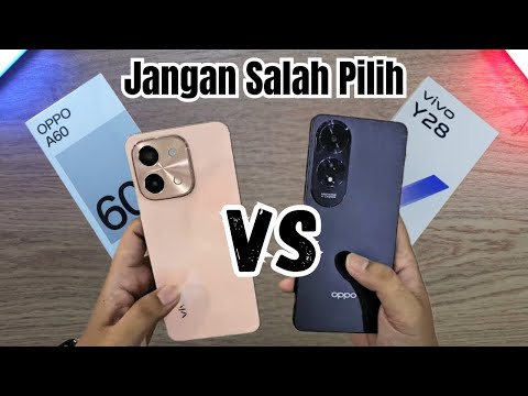 Harga Beda Tipis OPPO A60 vs VIVO Y28 Mending Mana? Tonton Sebelum Beli‼️