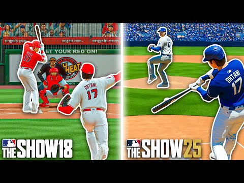 Hitting & Pitching With Shohei Ohtani In EVERY MLB The Show!