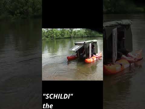 amphibious bicycle camper