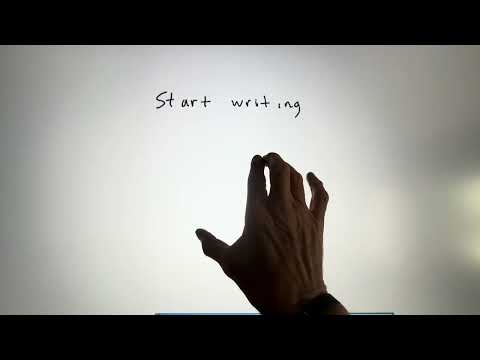 Writing on the Smartboard