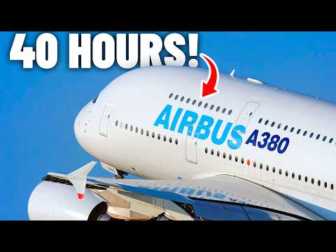 We Flew the BIGGEST PLANE Around the World (FIRST CLASS!)