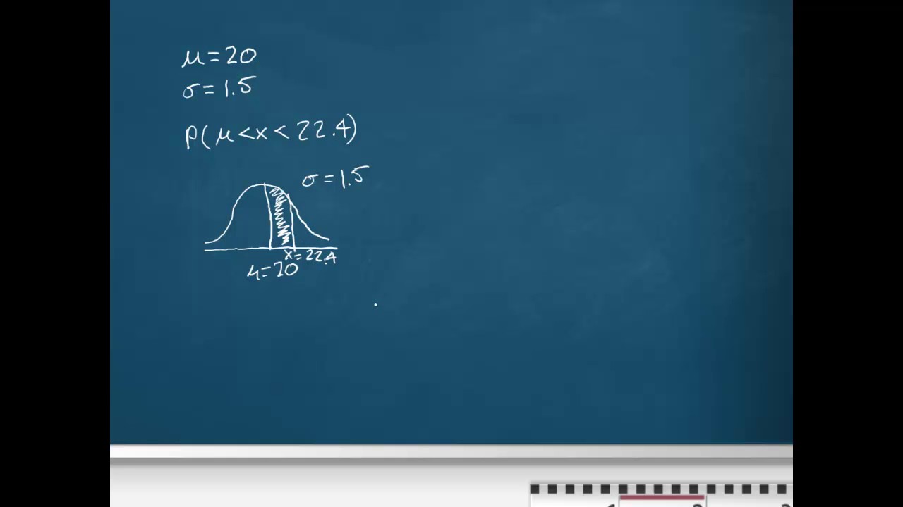 Chapter 6 Normal Distribution example 1