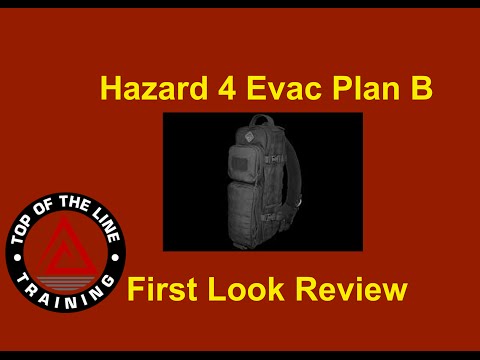 Hazard 4 Evac Plan B Bag First Look Review