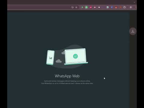 clumsy process for downloading whatsapp contacts Recording made 2025 06 16 174600