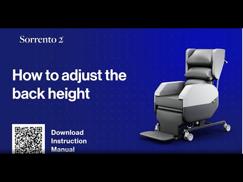Sorrento 2 How to adjust the Back Height SOR-020