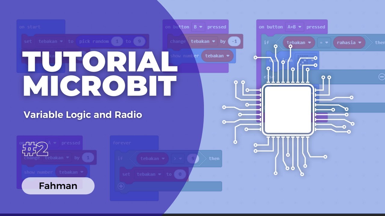 Tutorial Microbit (Variable Logic Radio)