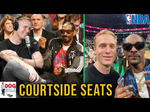 What it's like sitting court-side at an NBA game