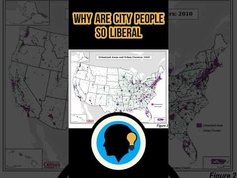 Why Are City People So Liberal? #politics #history #leftist