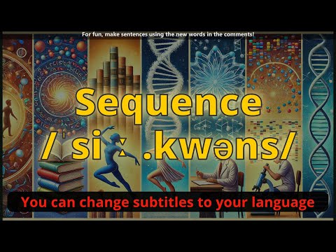 Sequence meaning with 5 examples