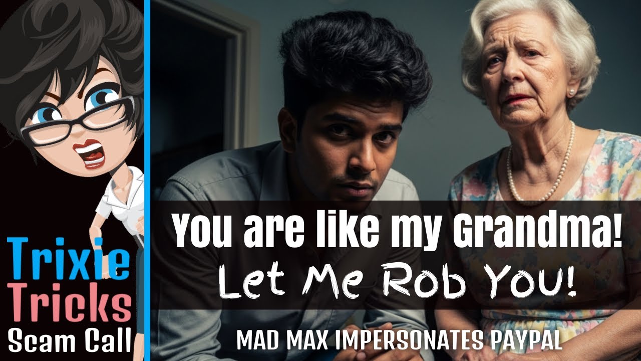 Scammer’s Fake Crying Can’t Save Him From Trixie’s Trap!