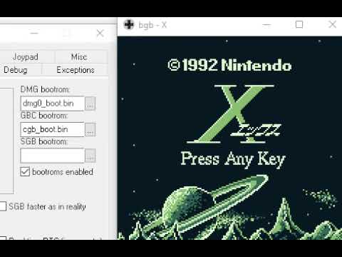 Game Boy (DMG) boot ROM Rev 1 as opposed to Rev 0 cart handling comparisons