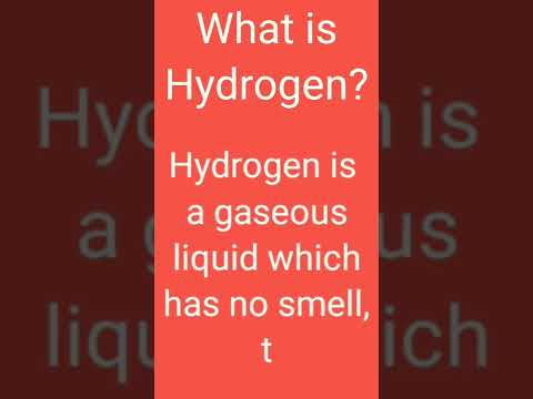 what is hydrogen?