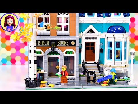 Build a Lego Bookshop - Creator Expert Bookshop Speed Build