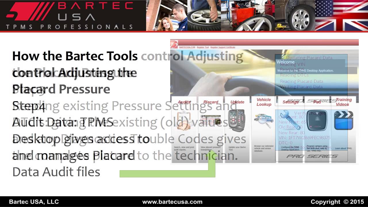 Tech400Pro   Placard Adjusting