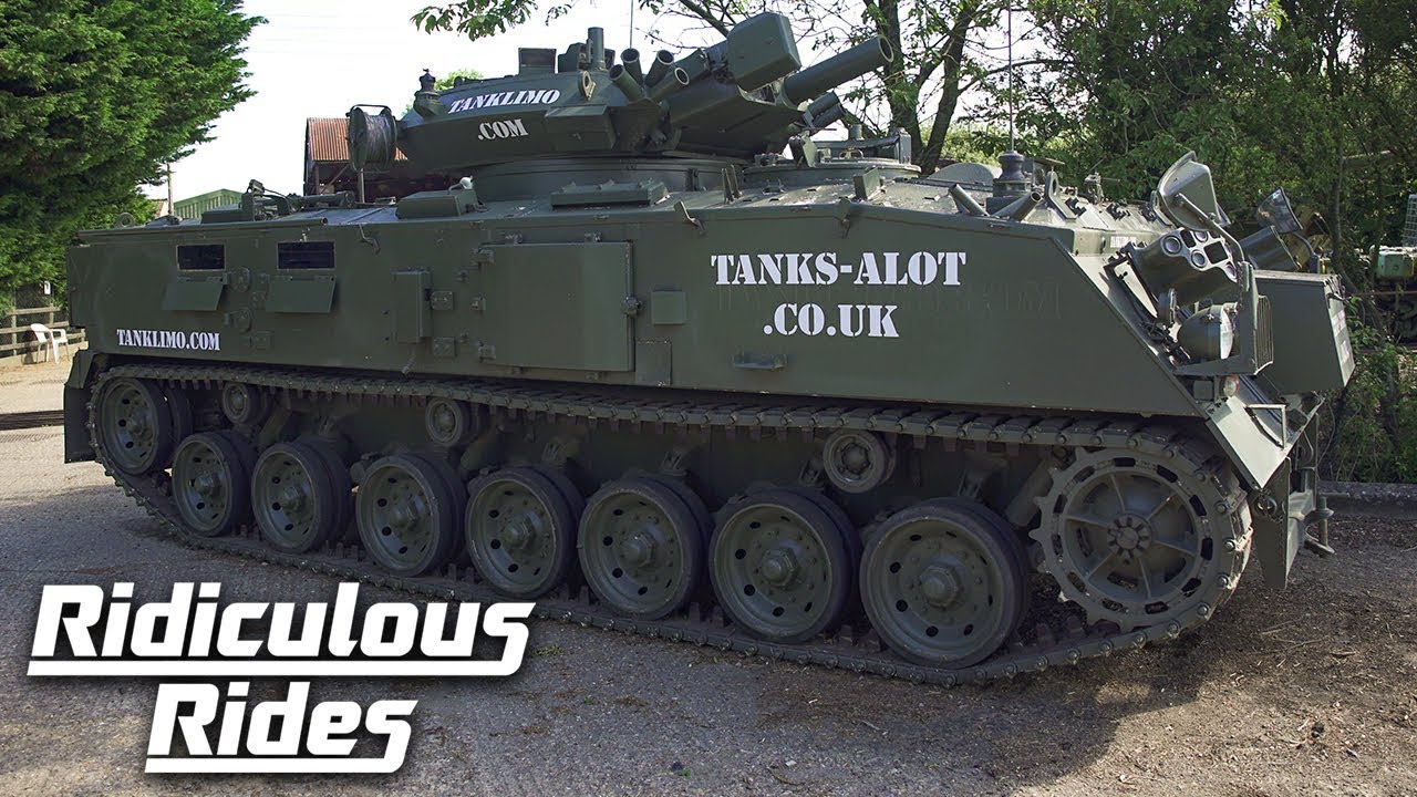 World’s Only Stretched Tracked Vehicle, the Tank Limo, Is How You Do ...