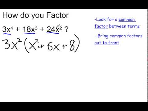 Factor 3x^4 + 18x^3 + 24x^2