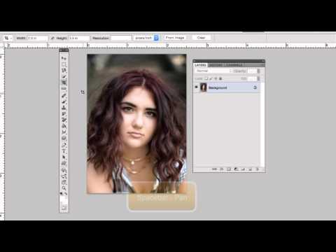 Photoshop Tutorial - Cropping Senior Photos for Yearbook