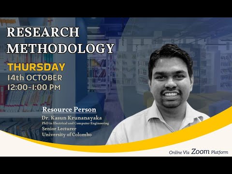 Research Skills Webinar No 3 - Research Methodology. (Research Onion Model)