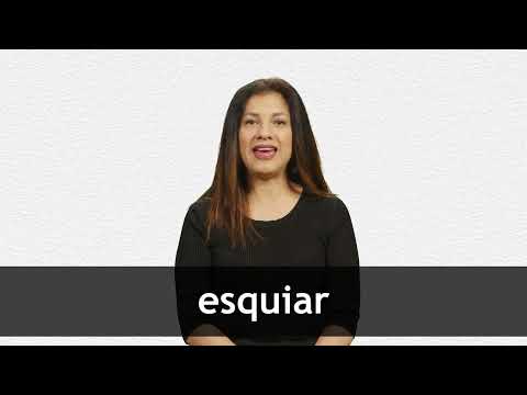 English Translation of “ESQUIAR” | Collins Spanish-English Dictionary