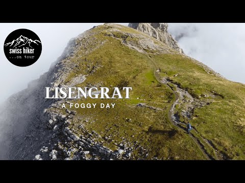 Lisengrat - an adventurous mountain trail | hike vlog | Switzerland | (4K)