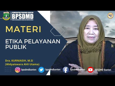 ETIKA PELAYANAN PUBLIK
