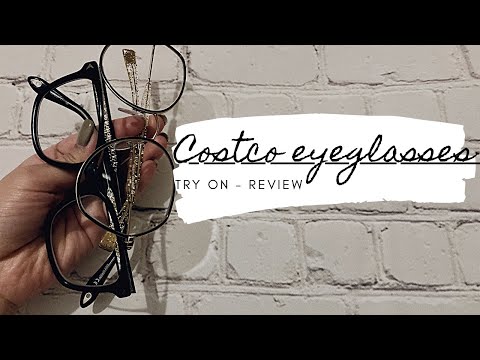Costco glasses - review / try on